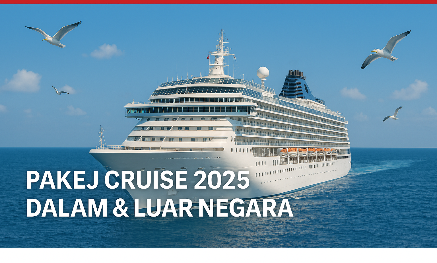 Pakej Cruise 2025 - Halal & Banyak Pilihan Tarikh